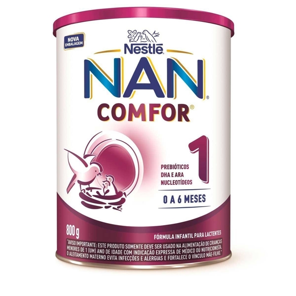LEITE NAN COMFOR 1 800GR - LEITE NAN COMFOR 1 800GR - NESTLE